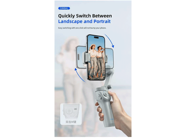 گیمبال و استابیلایزر مونوپاد دوربینTOKQI M01 3 Axis Gimbal Stabilizer ...